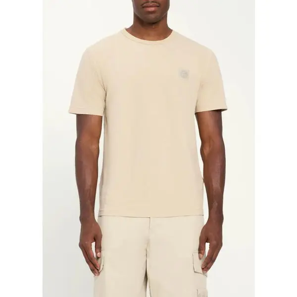 Stone Island Jersey Compass-patch Crewneck T-shirt
