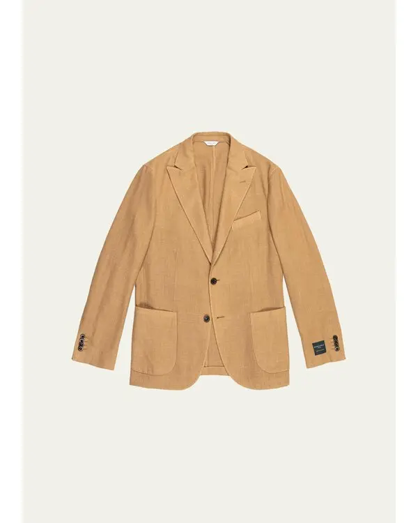 Boglioli Wool, Silk, And Linen K-jacket