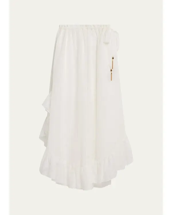 Zimmermann Daylight Ruffle Maxi Skirt