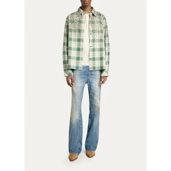 Amiri Ma Fit Faded Denim Jeans