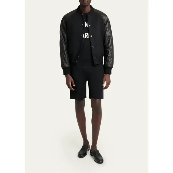 Givenchy Leather Elasticized Loafers