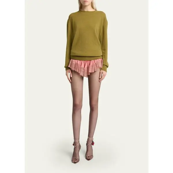 Saint Laurent Cashmere Crewneck Sweater