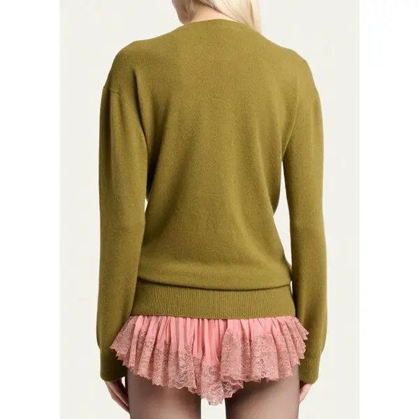 Saint Laurent Cashmere Crewneck Sweater