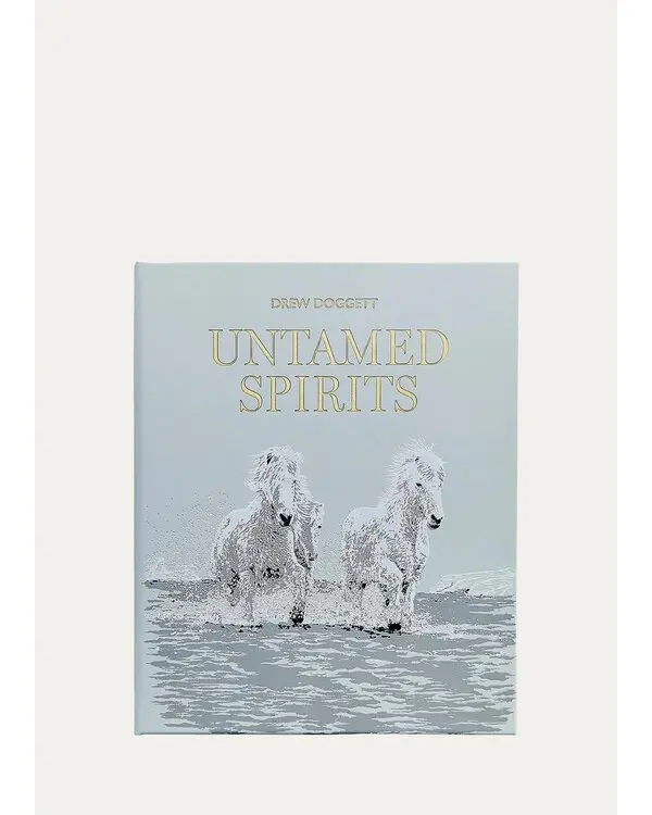 GRAPHIC IMAGE Untamed Spirits: Horses From Around The World" Leather-bound Book Drew Doggett