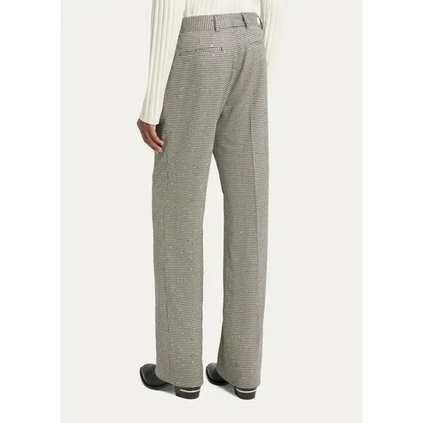 Amiri Ma Fit Houndstooth Sequin Trousers