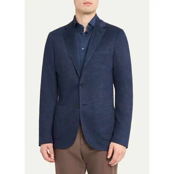 MAURIZIO BALDASSARI Brera Soft Travel 2-button Sport Jacket