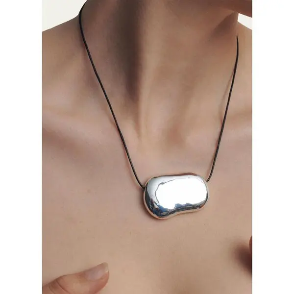 HEAVEN MAYHEM Julia Necklace, Silver