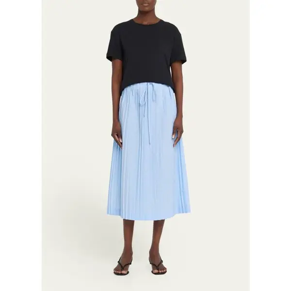 TOTEME Classic Cotton T-shirt - Black