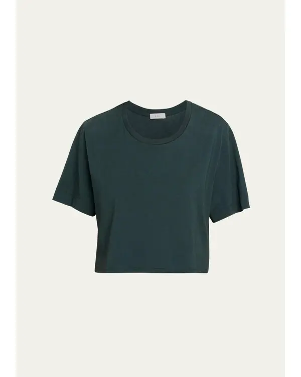 A.L.C. Kali Cropped Cotton Tee
