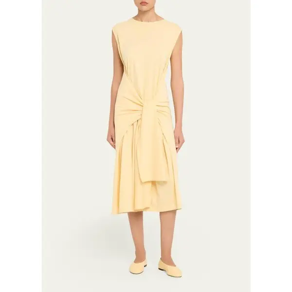 TOTEME Tie-waist Jersey Dress