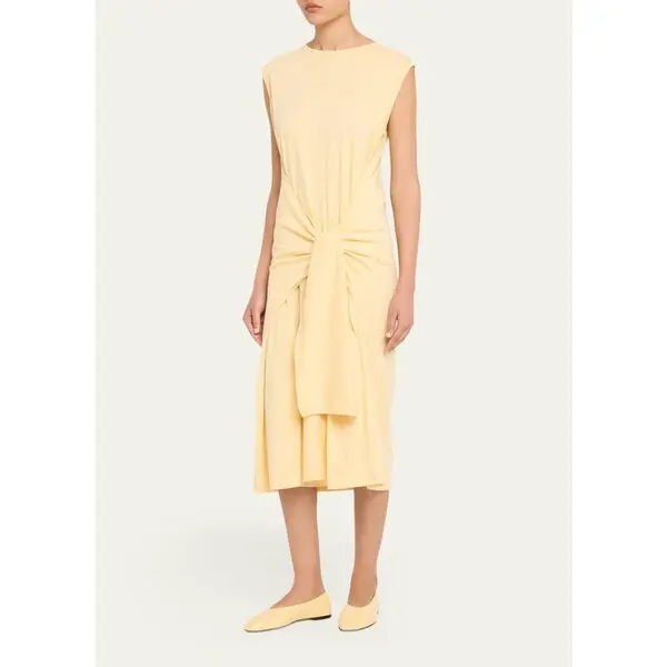 TOTEME Tie-waist Jersey Dress