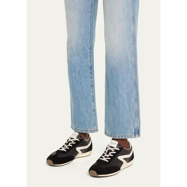 Rag & Bone Retro Slim Mixed Leather Sneakers