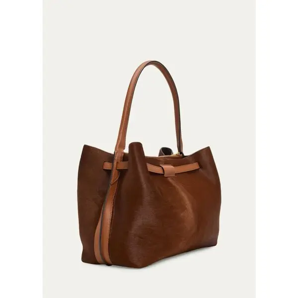 TOD'S Tim Calf Hair Top-handle Bag