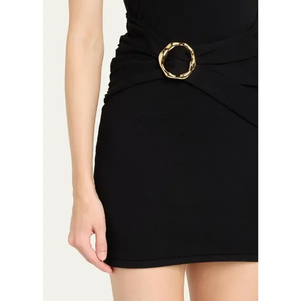Simkhai Leni Ruched Mini Dress