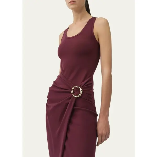 Simkhai Genne Draped Tank Dress