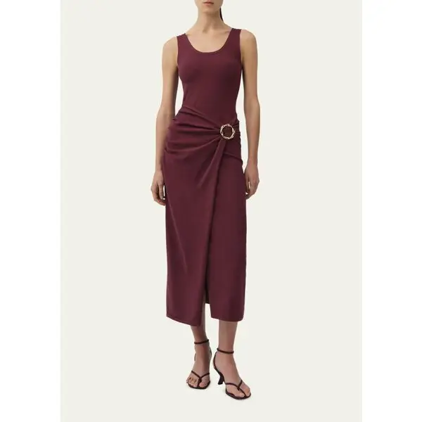 Simkhai Genne Draped Tank Dress