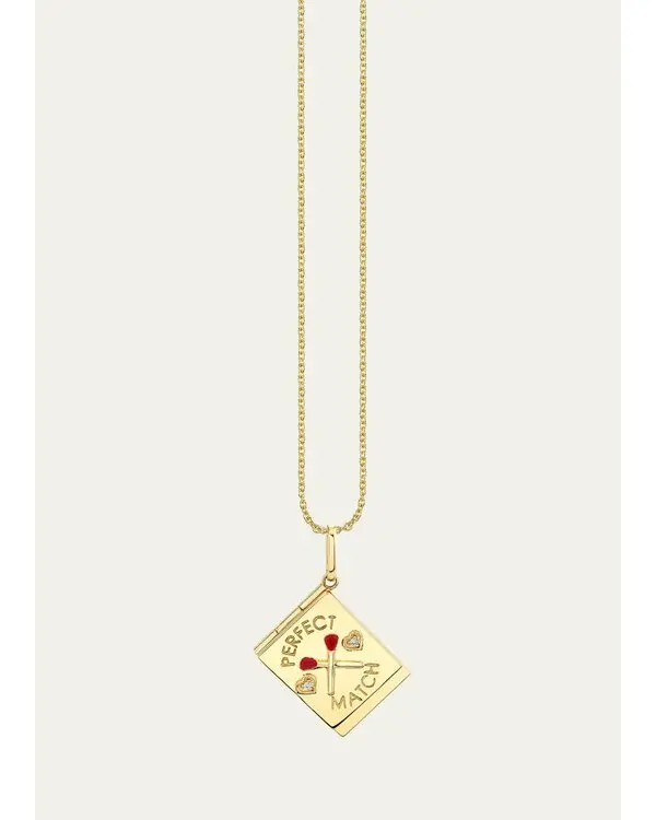 SYDNEY EVAN 14k Diamond Perfect Match Locket Necklace - Multi