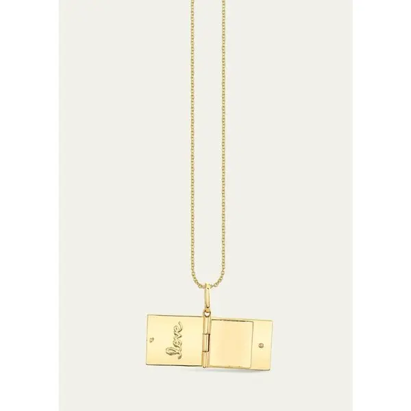 SYDNEY EVAN 14k Diamond Perfect Match Locket Necklace