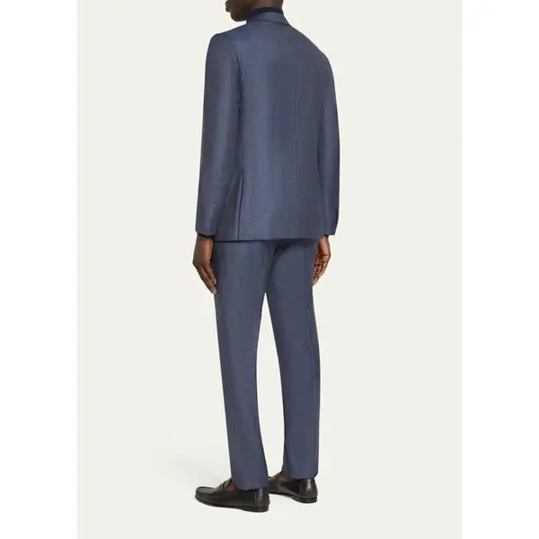 Zegna Ticweave Wool Single-breasted Sport Coat