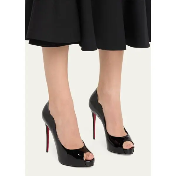 CHRISTIAN LOUBOUTIN 120mm Hot Chick Patent Pumps