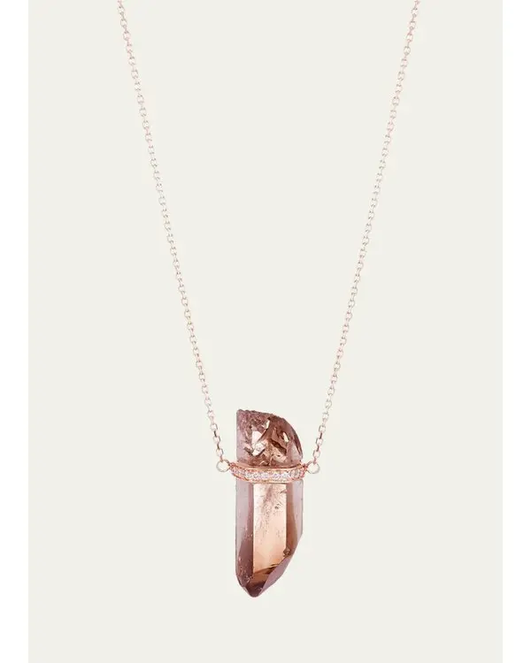Jia Jia 14k Crystalline Smoky Quartz Necklace - Multi