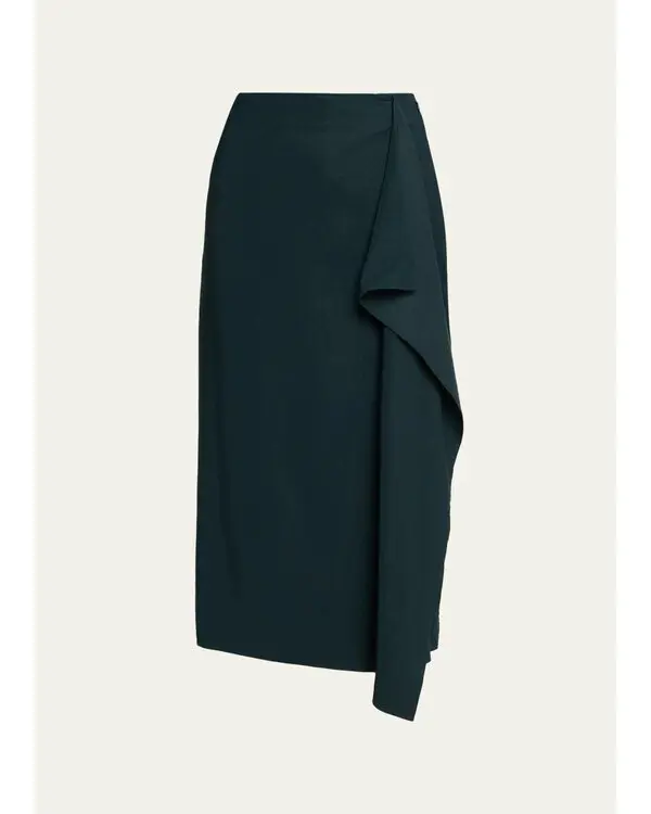 A.L.C. Seraphina Midi Skirt - Forest