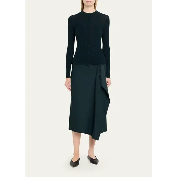 A.L.C. Seraphina Midi Skirt - Forest
