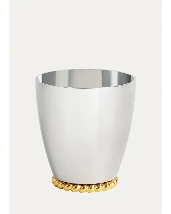 L'Objet X Jessica Mccormack Corde Ice Bucket + Tongs - Silver