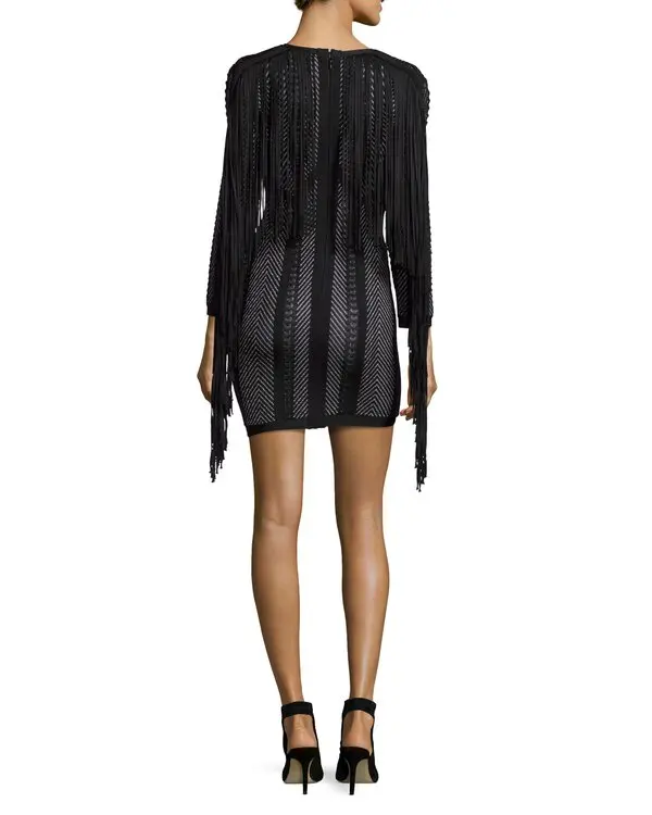 Simkhai Sefi V-neck Cotton Mini Dress