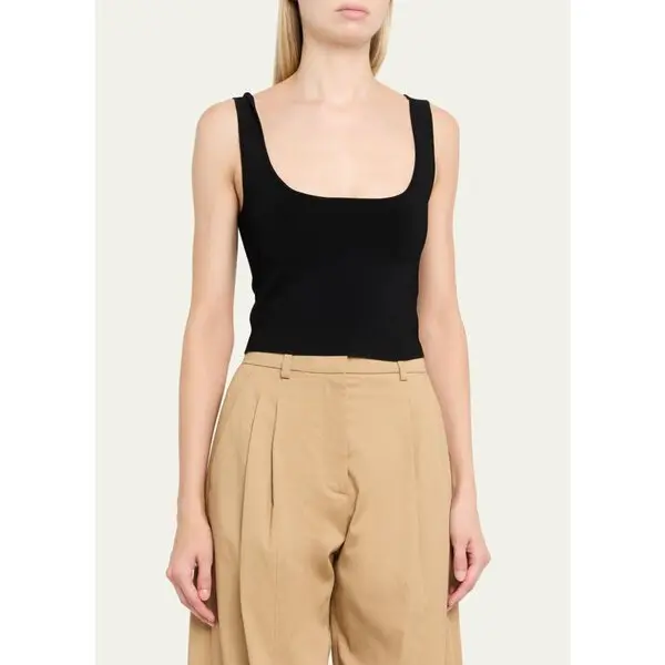 A.L.C. Farrah Cropped Tank Top