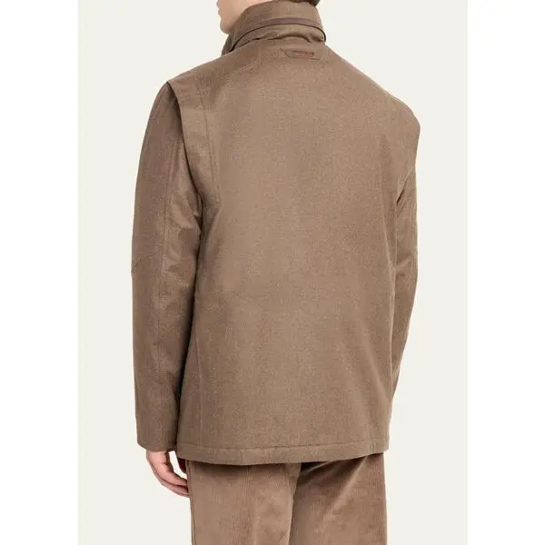 Sease Wool-cashmere Field Jacket