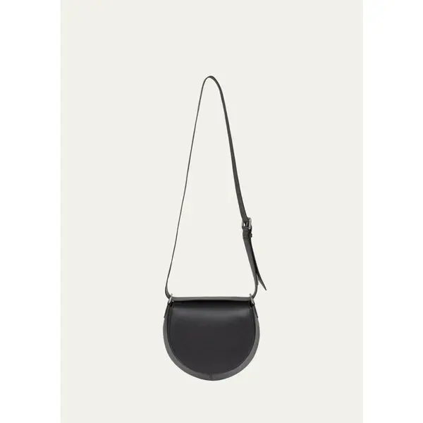 Dries Van Noten Leather Buckle Shoulder Bag