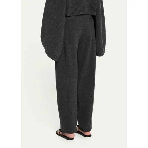 Zimmermann Valiant Knit Barrel-leg Pants