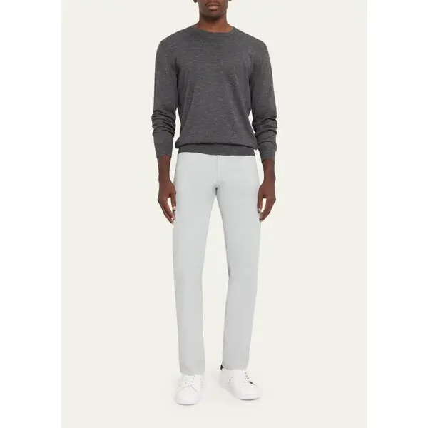 Kiton Cotton And Cashmere Stretch 5-pocket Pants