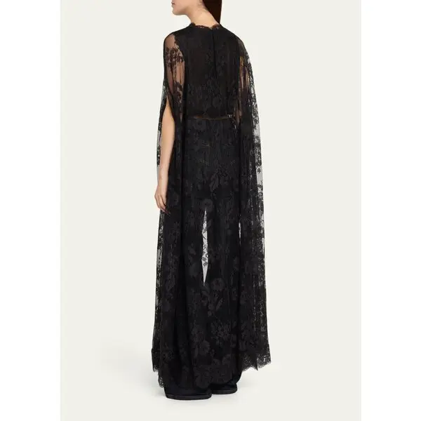 Zimmermann Valiant Lace Cape Top