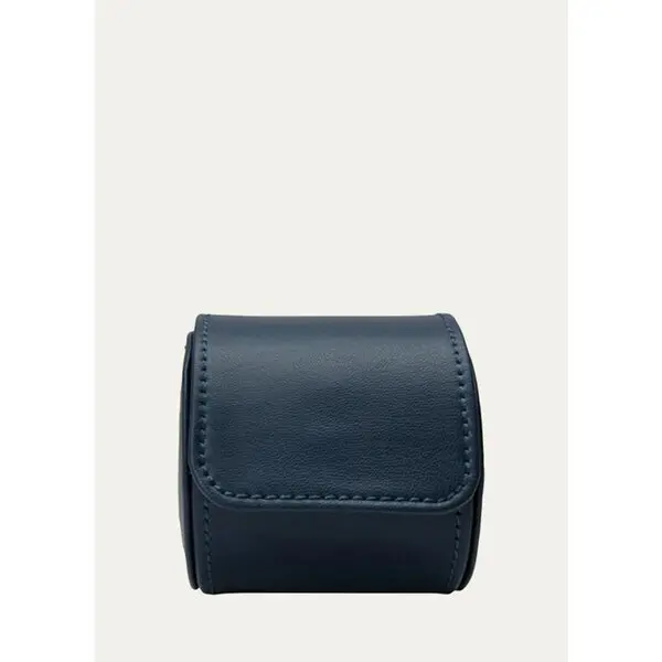 Wolf Earth Apple Leather Single Watch Roll