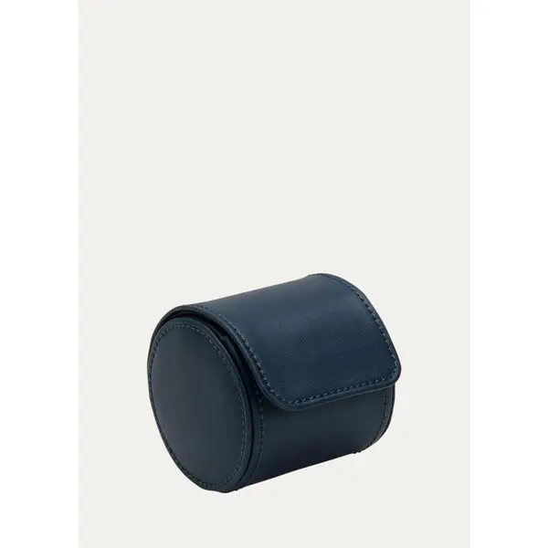 Wolf Earth Apple Leather Single Watch Roll