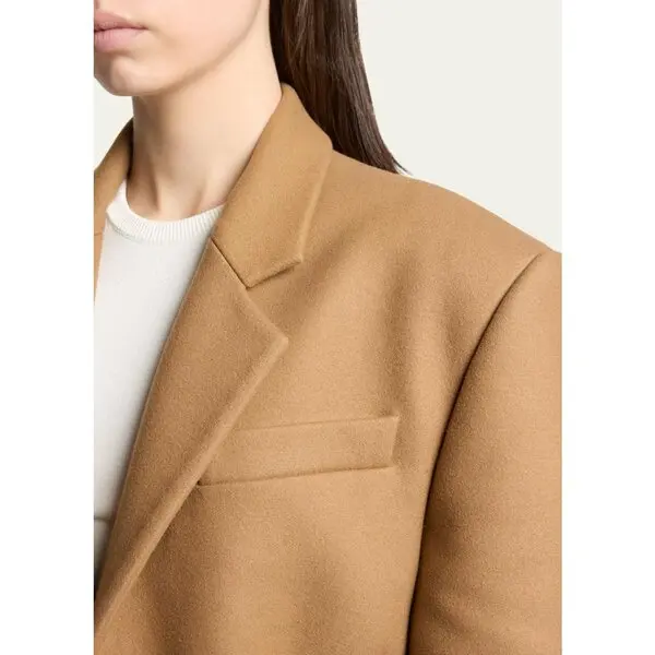 Balenciaga Single-breasted Wool Long Tailored Coat