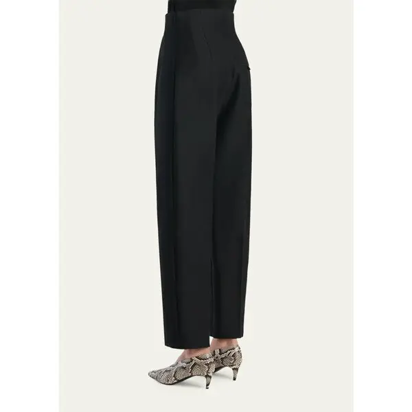 Khaite Somera Barrel-leg Pants