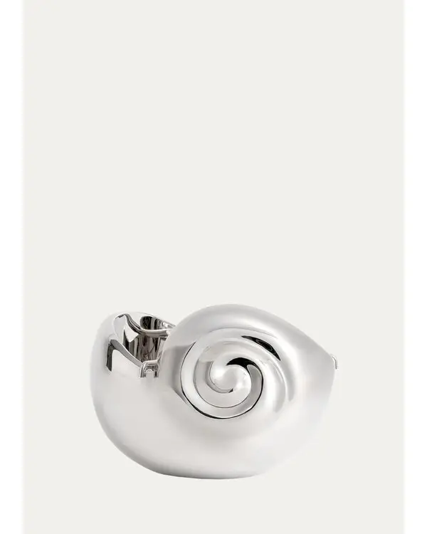 L'Objet X Jessica Mccormack Shell Stainless Steel Caviar Dish - Silver