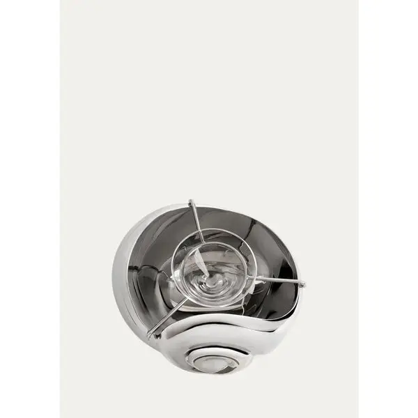 L'Objet X Jessica Mccormack Shell Stainless Steel Caviar Dish - Silver