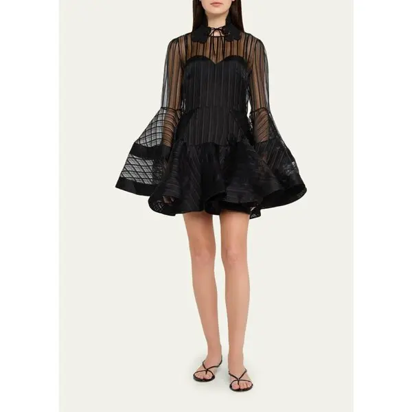 Zimmermann Valiant Lantern Mini Dress