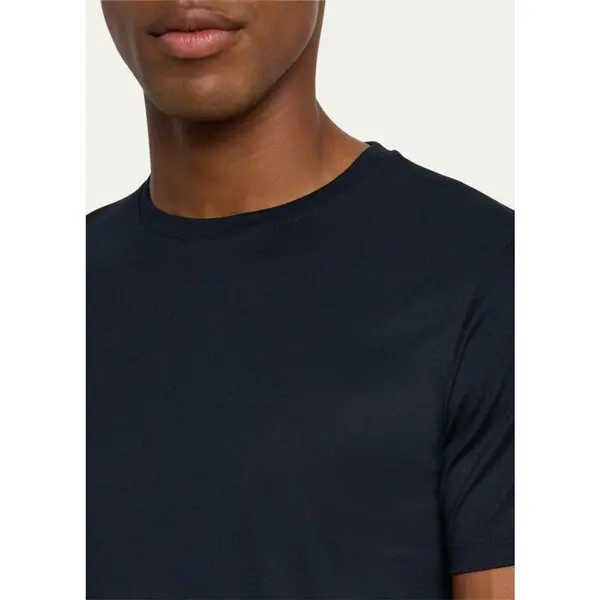 Theory Crewneck Precise Tee - Eclipse