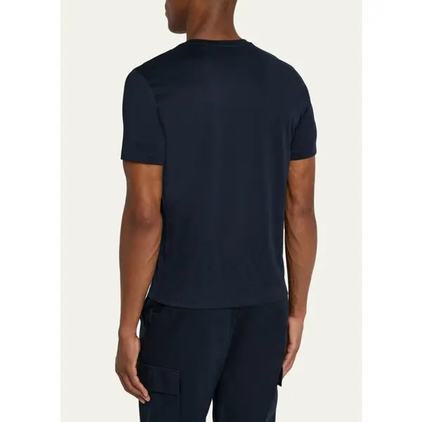 Theory Crewneck Precise Tee - Eclipse