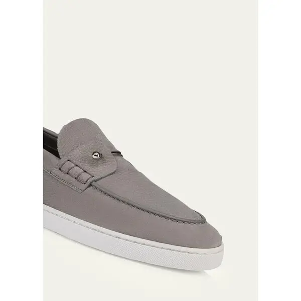 CHRISTIAN LOUBOUTIN Chambeliboat Flat Leather Boat Shoes