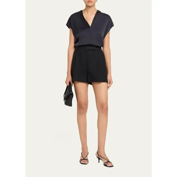 Vince Sleeveless Draped Top
