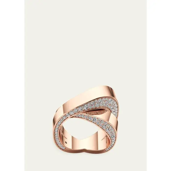UNSAID Infinite Lab-grown Diamond Pave Demi Ring, Size