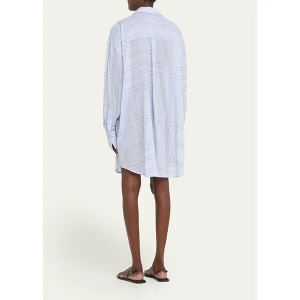 TOTEME Long Summer Shirtdress