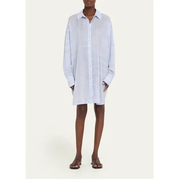 TOTEME Long Summer Shirtdress