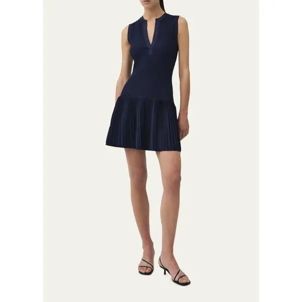 Simkhai Levie Sleeveless Knit Mini Dress